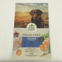 China 2.5kg PE90 Pet Food Packaging Bag with Zipper - 310x240mm Flat Bottom Design, 115μm Thickness for sale