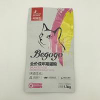 China 1.3kg Stand-Up Pet Food Packaging Bag with Zipper - 280x180mm Size, 120 Micron Thickness for sale