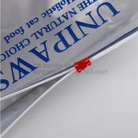 China 10kg Pet Food Packaging Bag with Quad Seal Side Gusset and Slider Zipper - 160 Micron Food Grade Material for sale