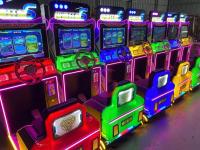 China Two Players Car Driving Arcade Machine Coin Operated Game Machine 220V for sale