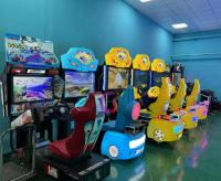 China Indoor  Coin Pusher Arcade Machine Kids Hit The Clown Arcade Game 220V/350W for sale
