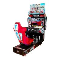China Coin Operated Outrun 32 Car Racing Game Machine Sitdown Driving 110V/220V for sale