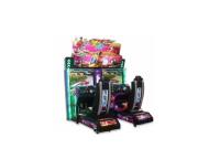 China Commercial Arcade Car Racing Machine 500W 2 Person Arcade Machine Easy Operated for sale