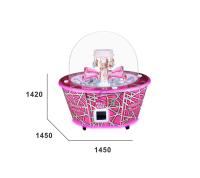 China 250W Coin Operated Claw Machine Automatic Candy Lollipop Vending Machine for sale