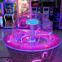 China 250W Coin Operated Claw Machine Automatic Candy Lollipop Vending Machine for sale