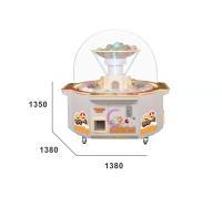 China Money Claw Machine Coin Operation 4 People Twist Egg Machine For Children'S Park for sale