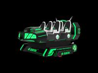 China Virtual Reality Game Equipment 6 Seats 9d Virtual Reality Roller Coaster Simulator for sale