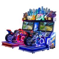 China 110V/220V/380V Exciting Arcade Bike Racing Games Motorcycle Arcade Games Machine for sale