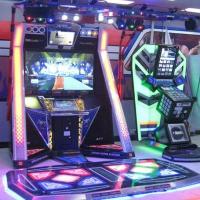 China 2 Players Coin Operated Gaming Machines Video Music Motion Sensing Dancing Game for sale
