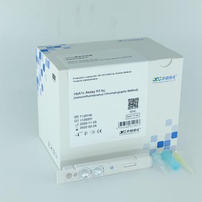 China Glycosylated Hba1c Assay Kit , 15Mins Poct Blood Test CE Marked for sale