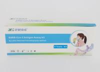 China Swab Rapid Antigen Test Home Kit , IVD Antigen Test Kit Colloidal Gold for sale