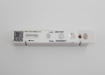 China POCT Rapid Determination Troponin I Test Kit 400μLx25 Myo CK MB Triple Card Assay for sale