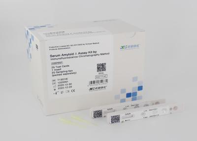 China 100pcs Serum Amyloid A sAA Rapid Test Kits CE Approved For Blood for sale