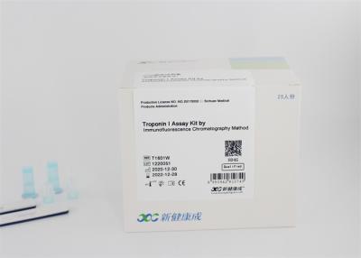 China Rapid 4 Mins Cardiac Troponin Test Kit 1.6ng / ML For Outpaitient Clinics POCT for sale