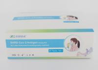 China IVD Medical Antibody 25pcs Swab Covid 19 Rapid Test Kit Card For Clinic for sale