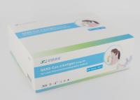 China Nasal Covid 19 Saliva Swab Kit , 25pcs 15mins Rapid Test Card for sale