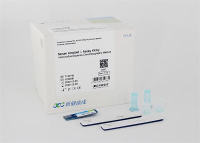 China 4mins Serum Amyloid A SAA POCT Test Kit By Immunofluorescence Chromatography for sale
