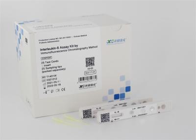 China IL-6 Interleukin 6 Assay Kit , POCT Point Of Care Blood Testing CE Mark for sale