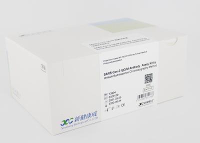 China POCT Immunofluorescent Rapid Test Kit IgM IgG , 8mins Antigen Detection Kit for sale