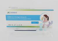 China Oropharyngeal 5pcs Covid 19 Rapid Test Kit ISO13485 Approval for sale