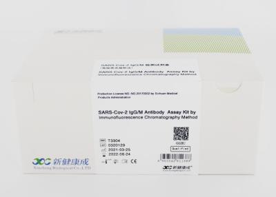 China POCT Immunofluorescence Method , COVID-19 Igg Igm Rapid Test for sale