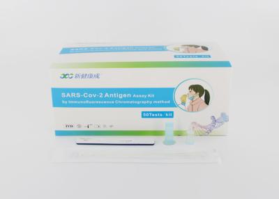 China 15 Mins One Step IVD Covid 19 Self Swab Test Kit For Nasopharyngeal for sale