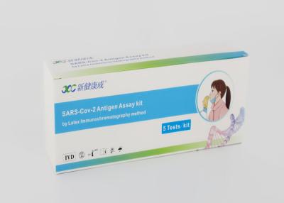 China 1pc Home Antibody Test Kit , CE 15Mins Covid 19 Test Cassette for sale