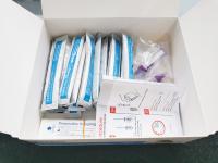 China Latex Immunochromatography Antigen Assay Kit For Home Test Saliva Type for sale