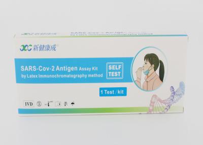 China 1 Test/Box COVID-19 Antigen Nasal Test Kit 15 Mins Time for sale