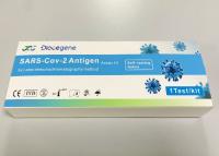 China Self Testing Nasopharynx Saliva Antigen Rapid Test Kit With 1Pcs / Box for sale