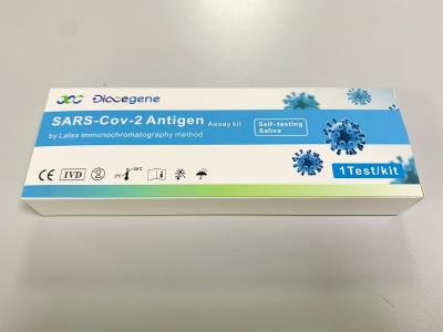 China T4102W COVID-19 Rapid Antigen Rapid Detection Kits Sars-Cov-2 By Saliva As Specimen for sale