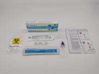 China CE Marked Chromatography COVID 19 Saliva Antigen Rapid Test Kit 1Test / Box For Home Use for sale
