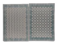 China OEM Other Synthesis Consumables Well Fully Skirted Transparent PCR Plate for sale