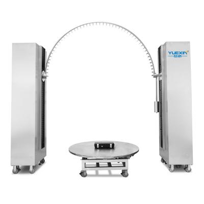 China Elevatable R1600mm Swing Tube Splash Water Test Chamber IPX3 IPX4 for sale
