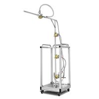China Mobile IPX3 IPX4 Hand-hold Rain Tester with 4 Nozzles in Side and Top Spray for sale