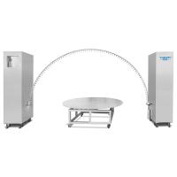 China R1400 mm Simple Swing Pipe Water Spray Test Chamber 220V 50HZ With Flow Sensor for sale