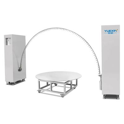 China R1600mm Simple Swing Tube Rain Spray Test Chamber IPX3 IPX4 for sale