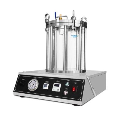 China 50m 40L Touch Setting Leakage Testing Machine with Heating Temperature for sale