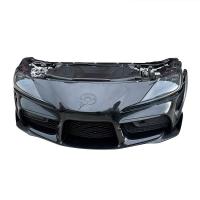 China Second-Hand Front Bumper for Toyota MK5  A90 B58 Supra Car Accessories Car Bumper for 2020 Supra with Radiator and Headlights for sale