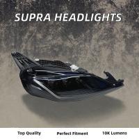 China High Quality Original Used for Toyota for Supra MK5 Front Light Blue Headlight with 6000k Color Temperature Front Lighting Lamp for sale