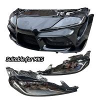 China Performance Upgrade Radiator Grille W/LED Lights - Front Bumper Cooling Panel for Toyota Supra A90 MK5 B58 for sale