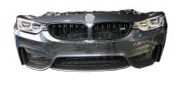 China Classic M3M4F80F82F83Lci Front Face Front Bumper Surrounds Front Mouth Assembly Air Intake Grille Tuyere Chrome Black for Bmw for sale
