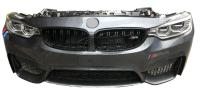 China Classic M3M4F80F82F83Lci Front Face Front Bumper Surrounds Front Mouth Assembly Air Intake Grille Tuyere Chrome Black for Bmw for sale