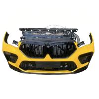 China Original Used for BMW X4 MF98 2020 Front Bumper Assembly with Head Light Washer Cap Cover Accessories in Carbon Material for sale