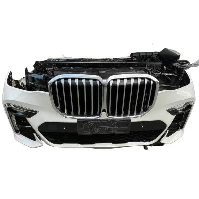 China For BMW X7 G07 Carbon Fiber Bodykit Condition Front Bumper Rear Bumper Front Cover Lamp Brake Lamp Sidewall Grille Fog Light for sale