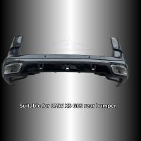 China For BMW G05 X5 Universal Exhaust Muffler Tips Stainless Steel Tail Throat Front Rear Bumper Parts Titanium Tail Lip Universal for sale