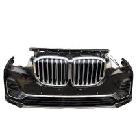 China Front Bumper Assembly with Grill for BMW X7 G07 Pre-LCi 2019 - 2022 Lux Line, Direct Fit Radiator Electronic Fan for sale