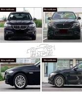China Car Bumpers for 2009+ BMW 5 Series F10 F18 Upgrade 2021 M5 Body Kits Front Car Bumpers Grilles LED Fenders Side Skirt Diffuser for sale