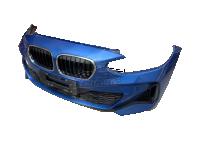 China High Quality Wholesale Wear Car Abs Body Kit for BMW 1 Series Bright Black Front Bumper Rear Bumper for sale