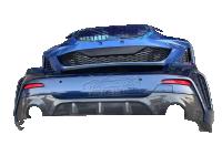 China High Quality Wholesale Wear Car Abs Body Kit for BMW 1 Series Bright Black Front Bumper Rear Bumper for sale